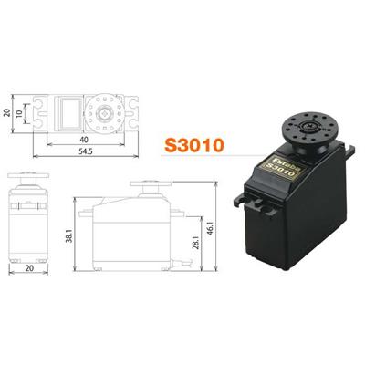 Servo Standard analogique S3010 FUTABA - Esprit Modèle RC